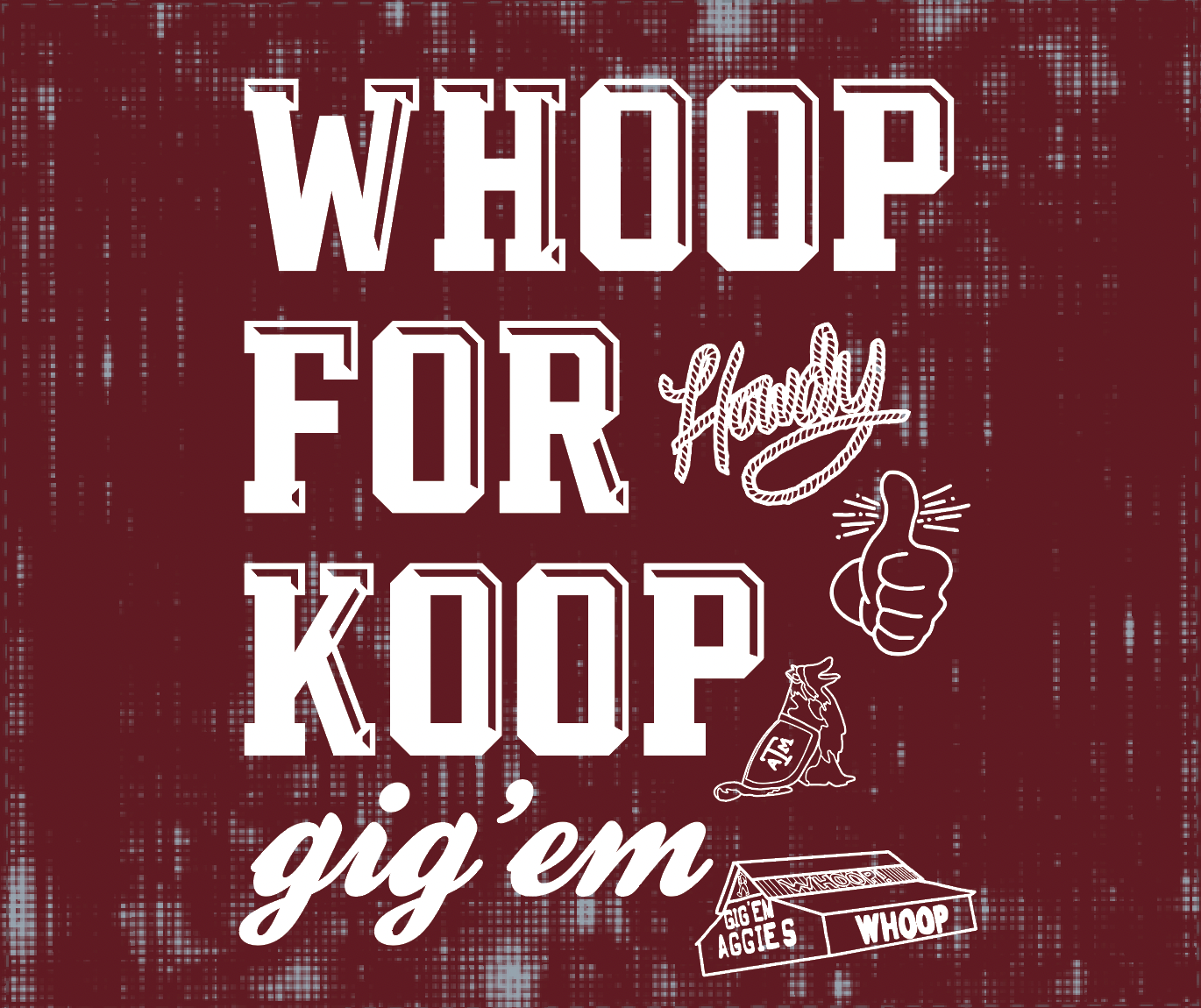 Whoop for Koop – KOLBY LANE DESIGNS