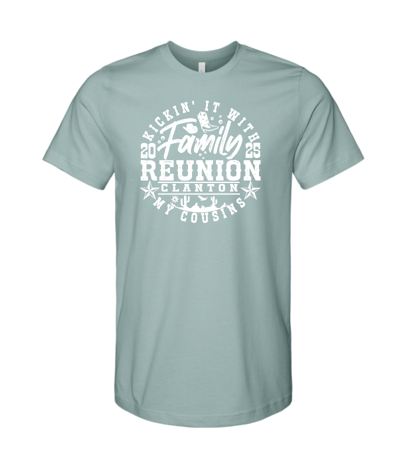 Clanton Family Reunion Tee 2025 (Toddler/Youth/Adult) – KOLBY LANE DESIGNS