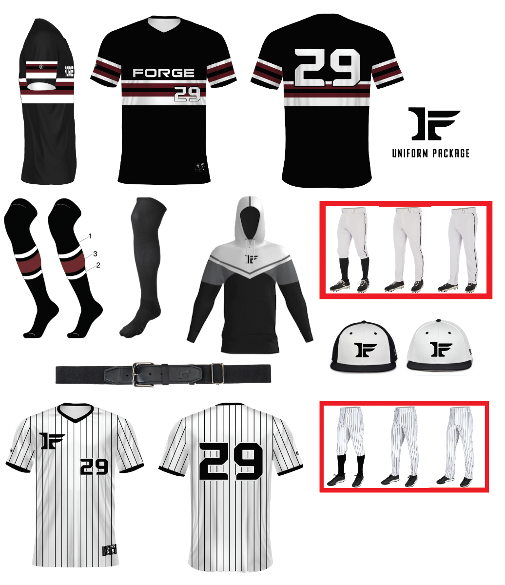 Forge Baseball Uniform Package – KOLBY LANE DESIGNS